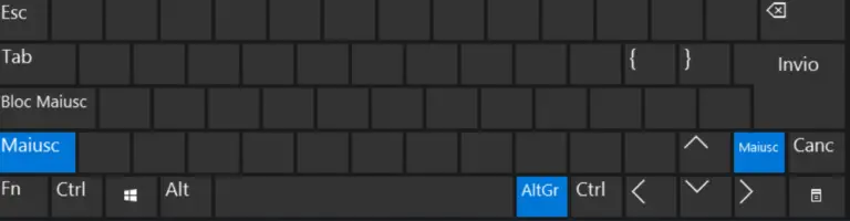 Tabella dei caratteri speciali della tastiera italiana - Informaticappunti