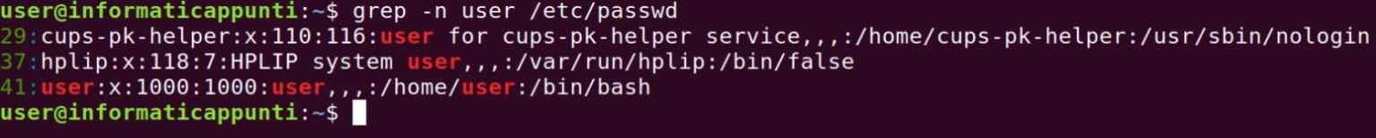Il comando linux grep - Guida completa all'uso e alle opzioni