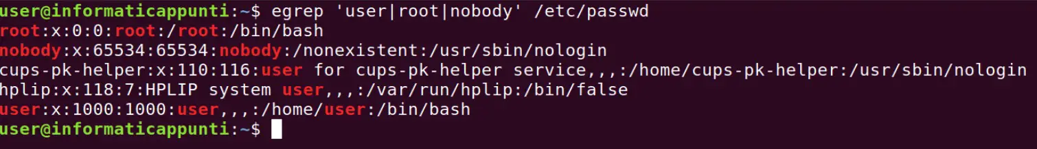 Il comando linux grep - Guida completa all'uso e alle opzioni