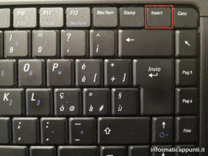 Tasto ins tastiera - cos'è, dov'è e come funziona su pc e mac